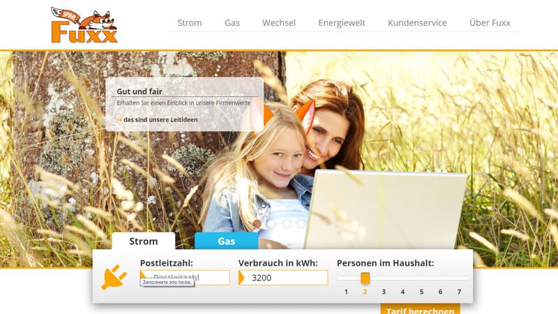 ᐅ Fuxx Strom & Gas Erfahrungen & Test 2026 | Fuxx Strom Bewertungen